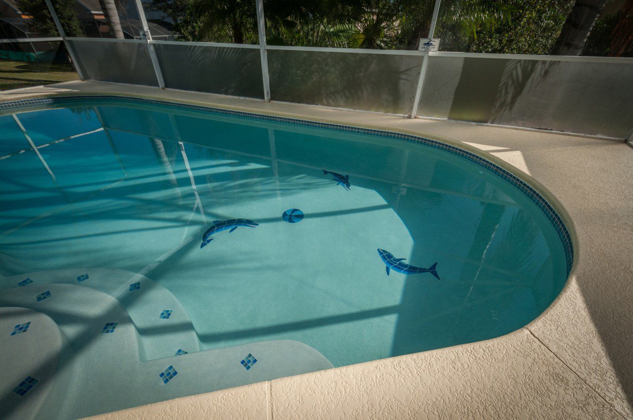 Inspiration Gallery - Blue Water Pool Mosaics