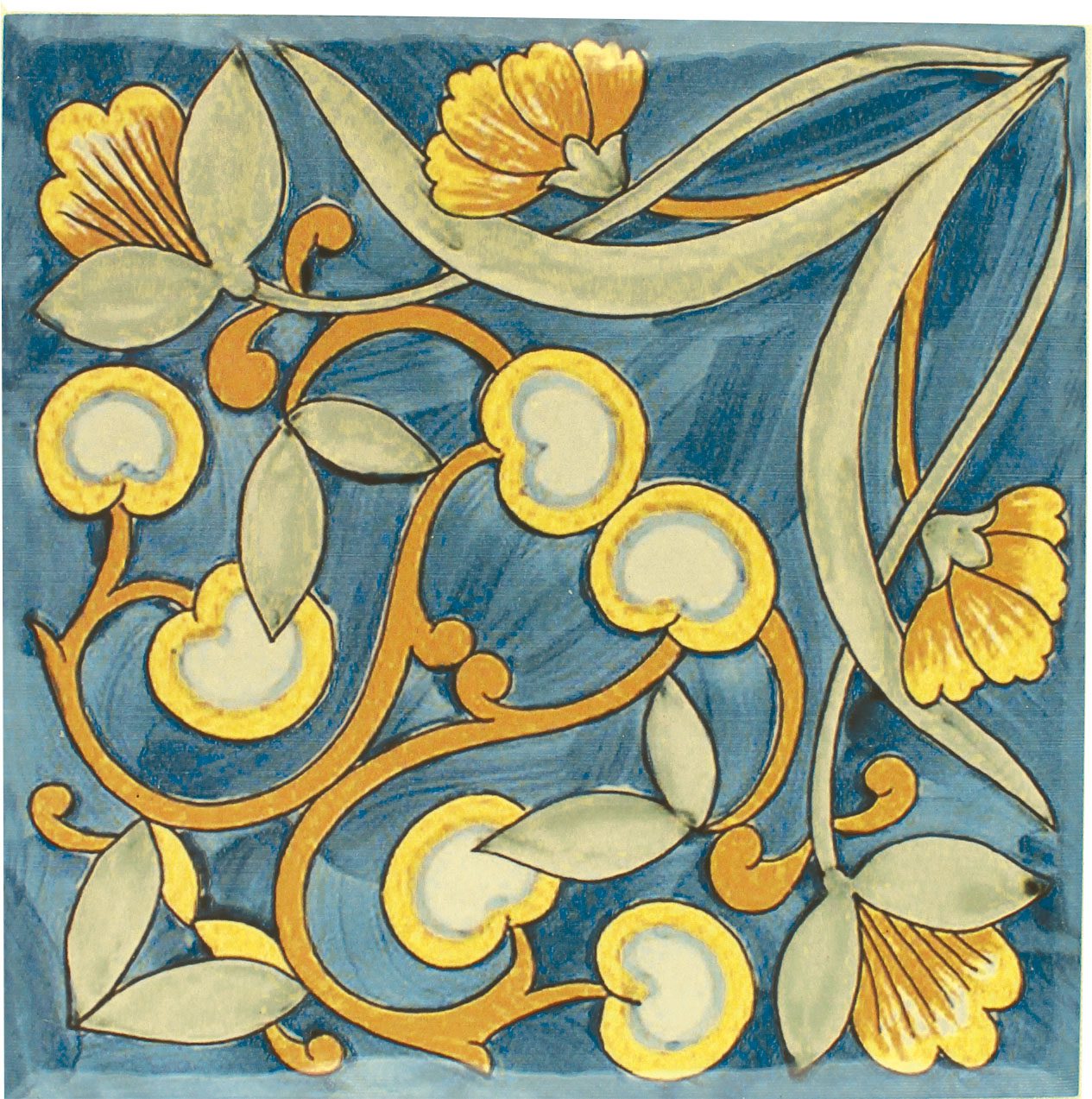 Maioliche 1 6" x 6" (Maioliche Series) Porcelain Pool Tile by Aquatica ...