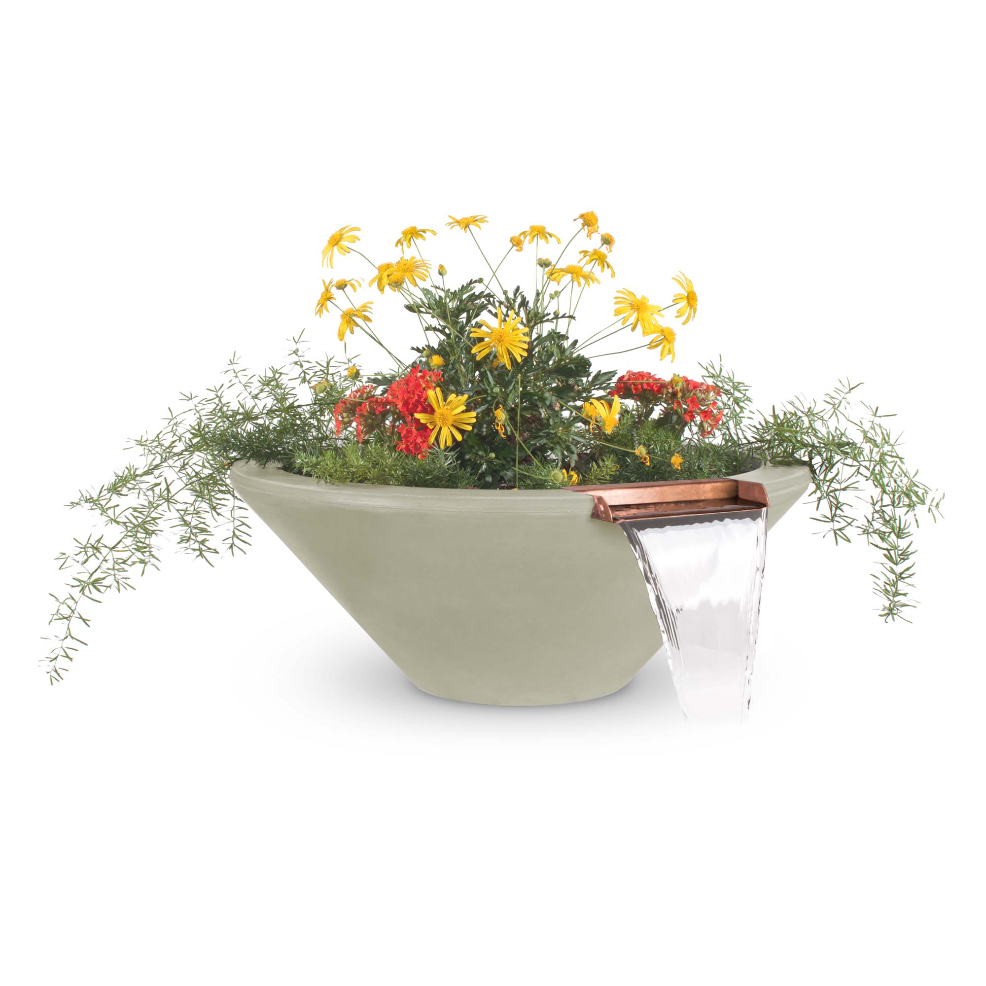 Planter & Water Bowls - Blue Water Pool Mosaics
