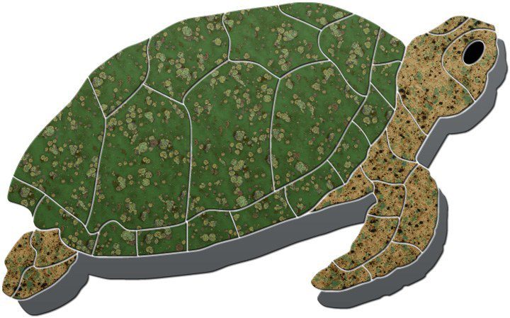 Sea Turtle Pool Mosaic // Made in USA · Easy to Install · See Options