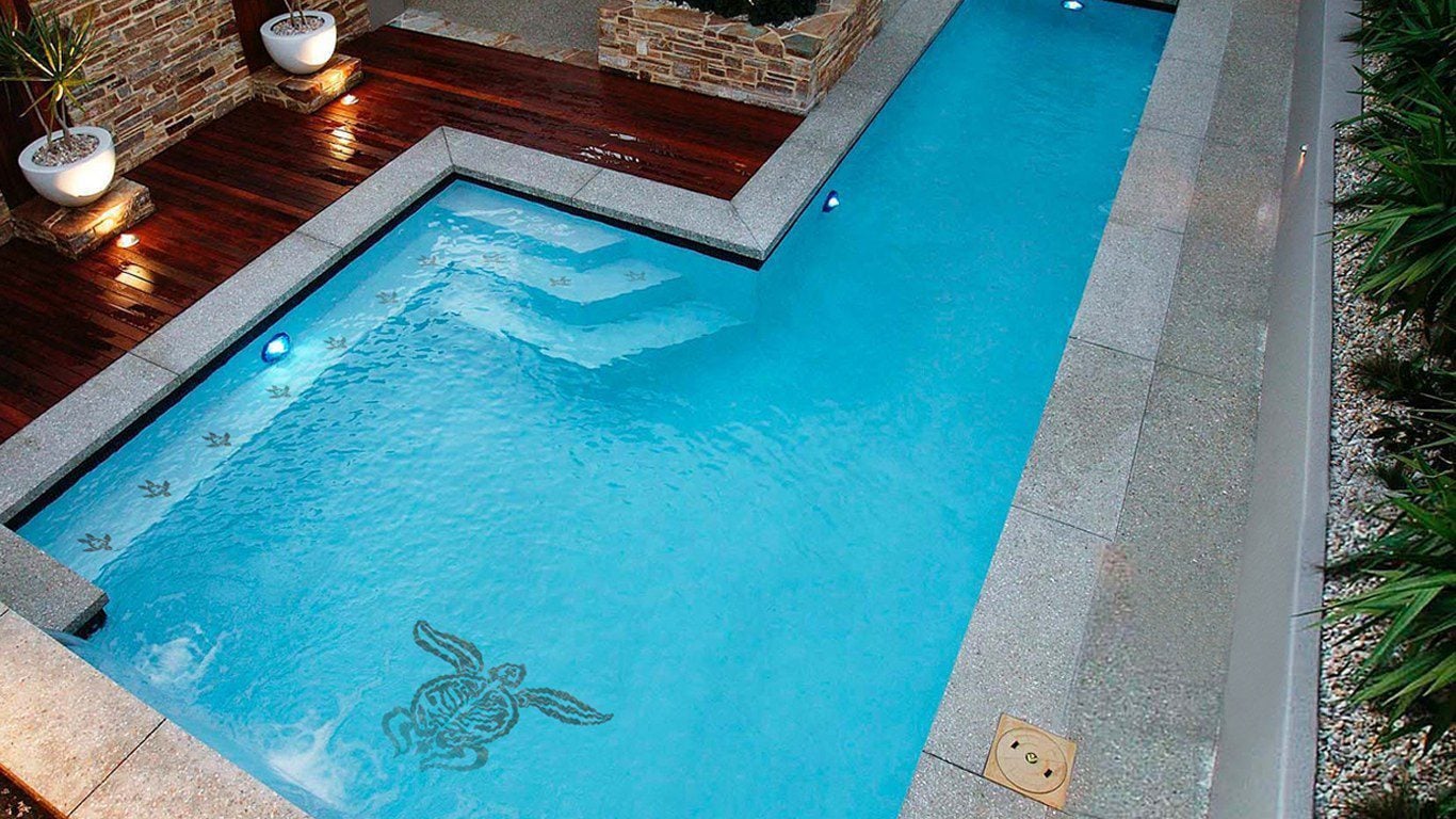 Sea Turtle Pool Mosaic // Made in USA · Easy to Install · See Options